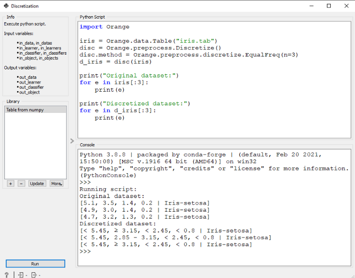 Data Preprocessing with Orange Tool | by Umang Patel | Medium