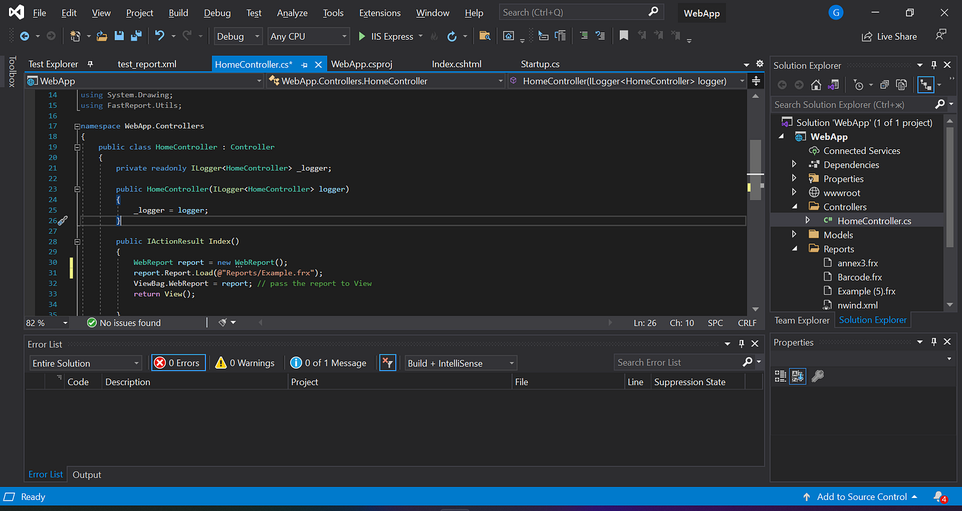 New release of Visual Studio 2022 | by Fast Reports | Medium
