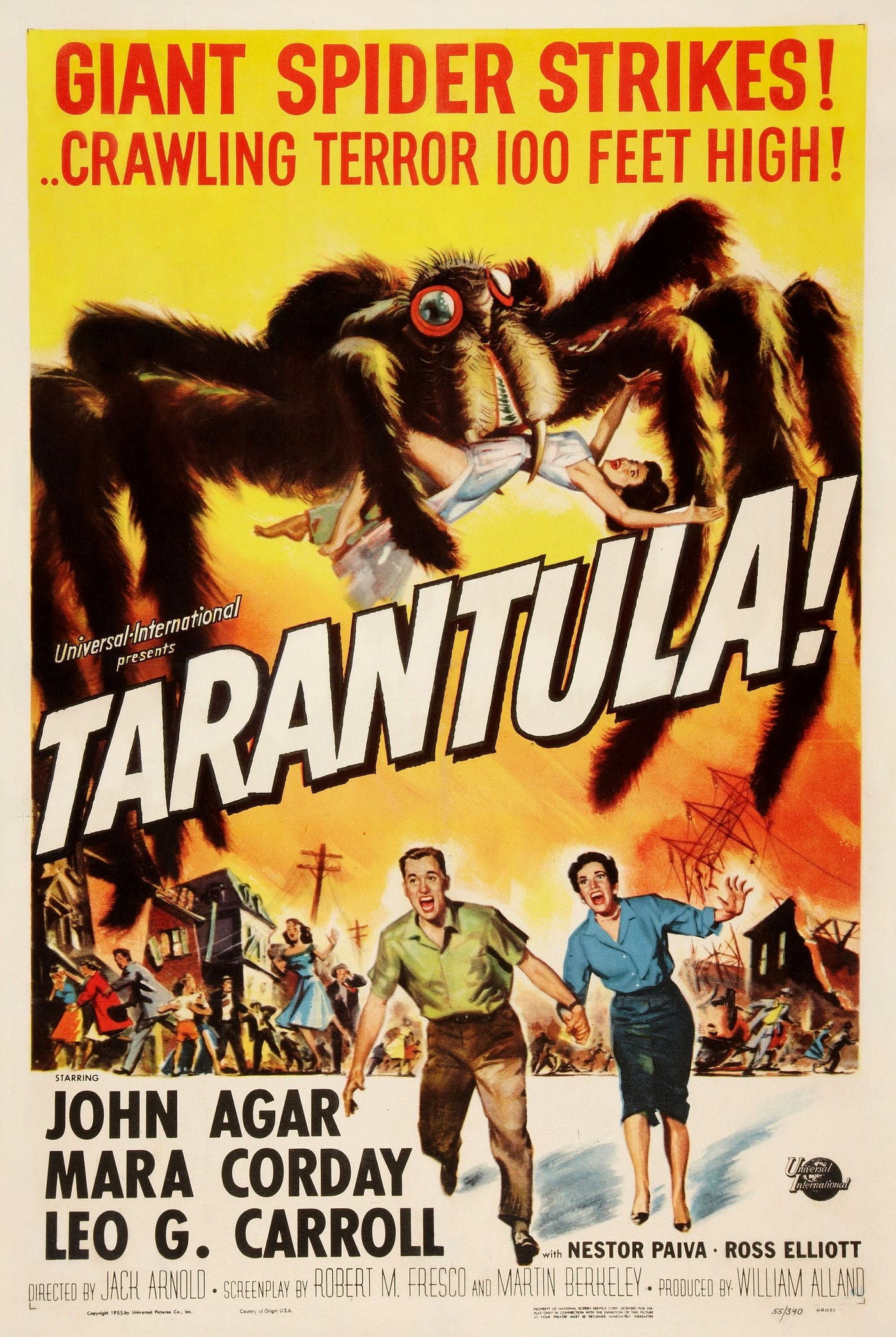 Movie Review: Tarantula! (1955). I really love ’50s sci-fi, and I ...