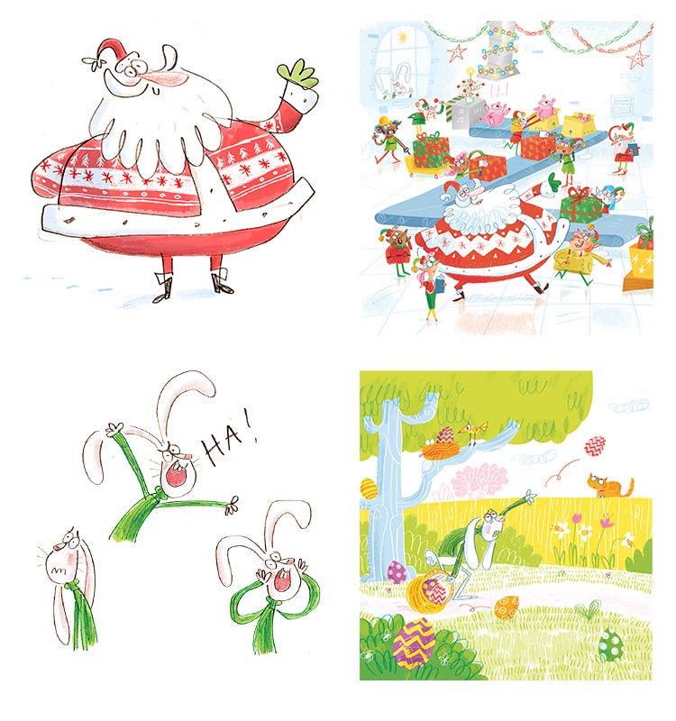 Behind the Book: ‘Santa Claus Vs The Easter Bunny’ by Fred Blunt | by ...
