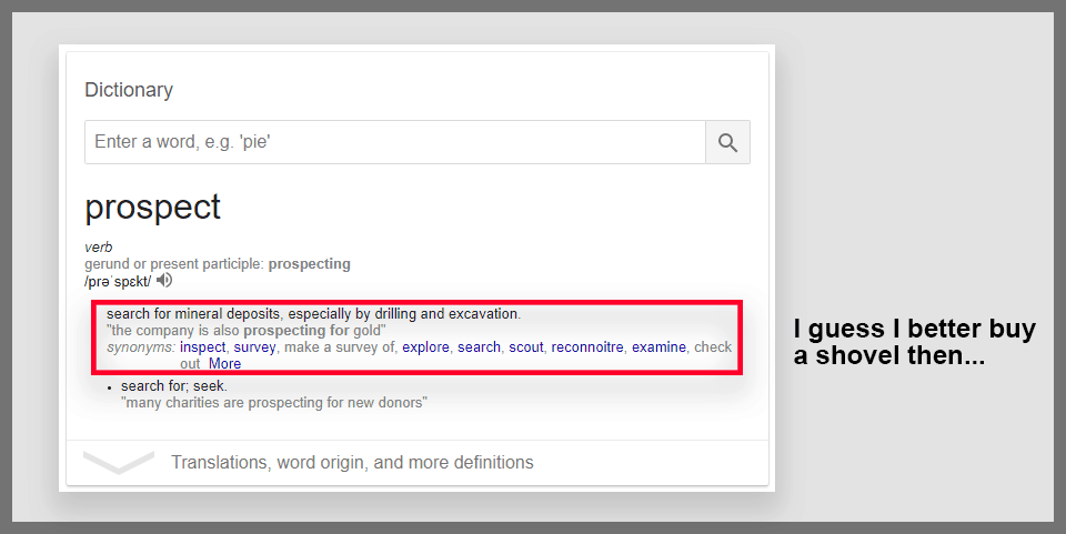 Sales prospecting definition: what exactly is prospecting? | by ...