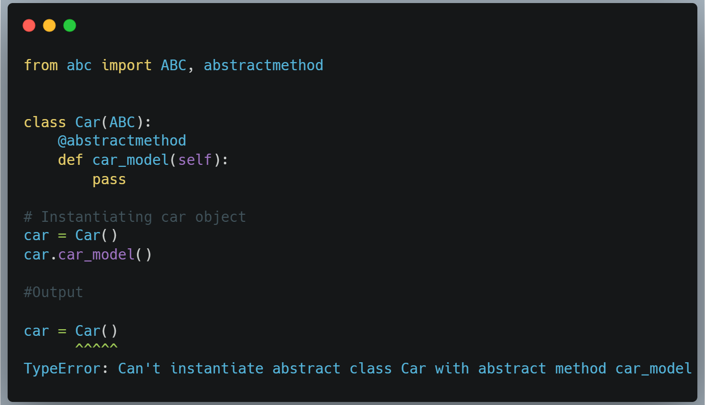 Python: The four pillars of Object-Oriented Programming | by Benjamin Bennett Alexander | CodeX ...