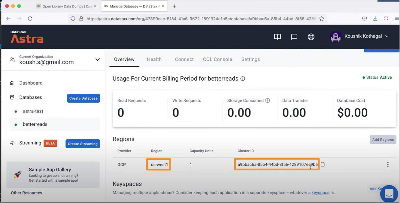 Goodreads Clone With Spring Boot And Astra Db Building The Open Data Stack