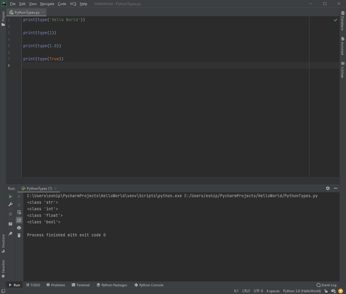 First Principles Python Part 3: Data Types | by Enrico Shippole | Medium