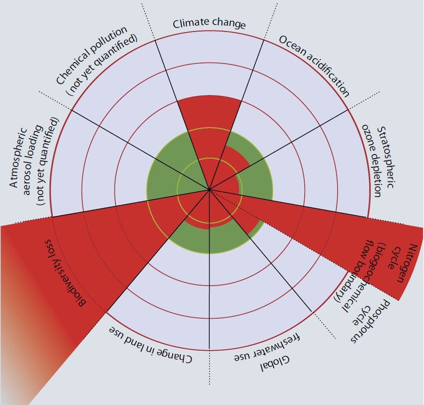 Planetary boundaries for a sustainable future | by Chris Riedy | Medium