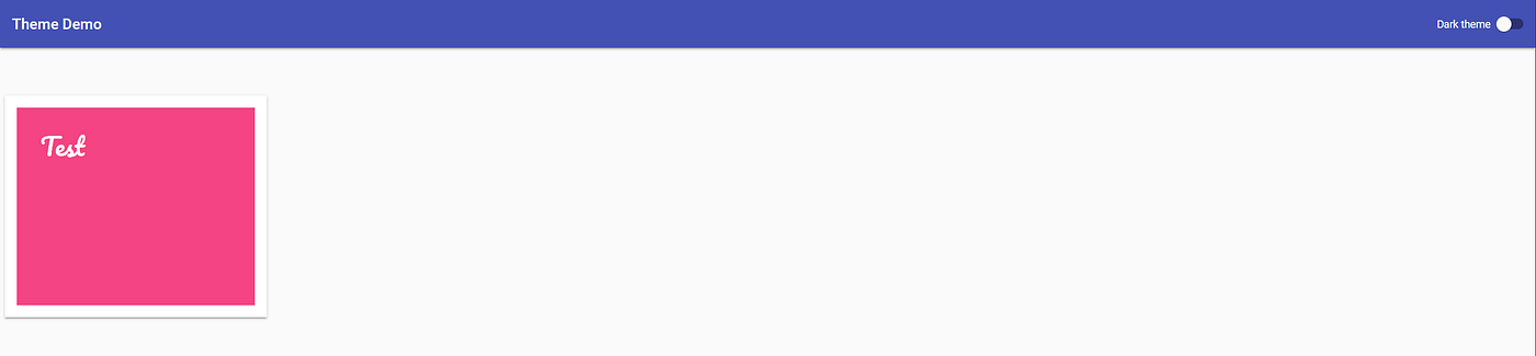 Dynamic themes in Angular Material | by Erik Tallang | Compendium | Medium