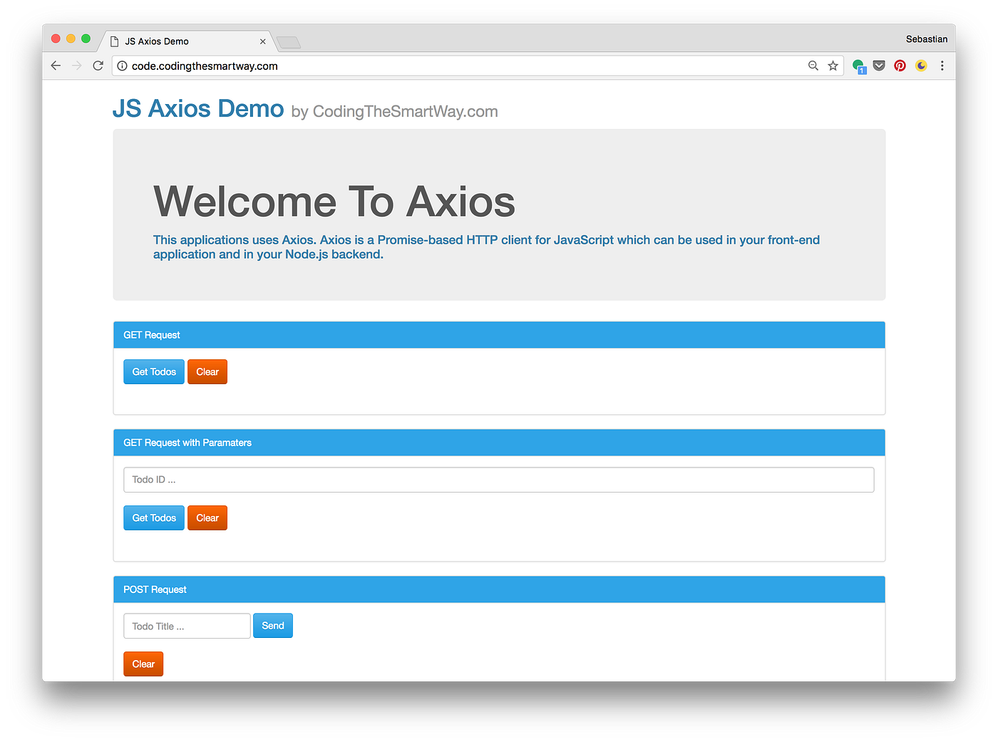 Understanding and Coding Axios. Accessing REST Web Services / HTTP APIs ...