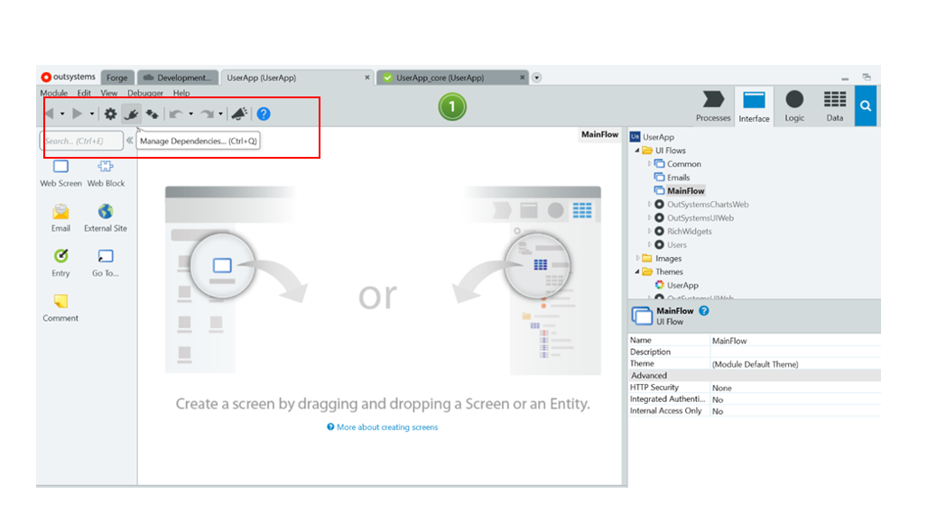 Simple Form Using Input Widget In OutSystems(Traditional Web ...