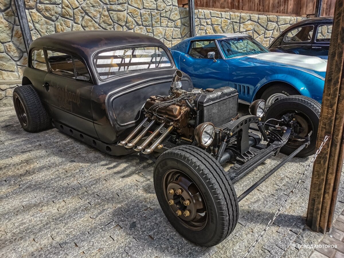 An Unusual Hotrod With a V8 was Made Out of a Moskvich | by Anton ...