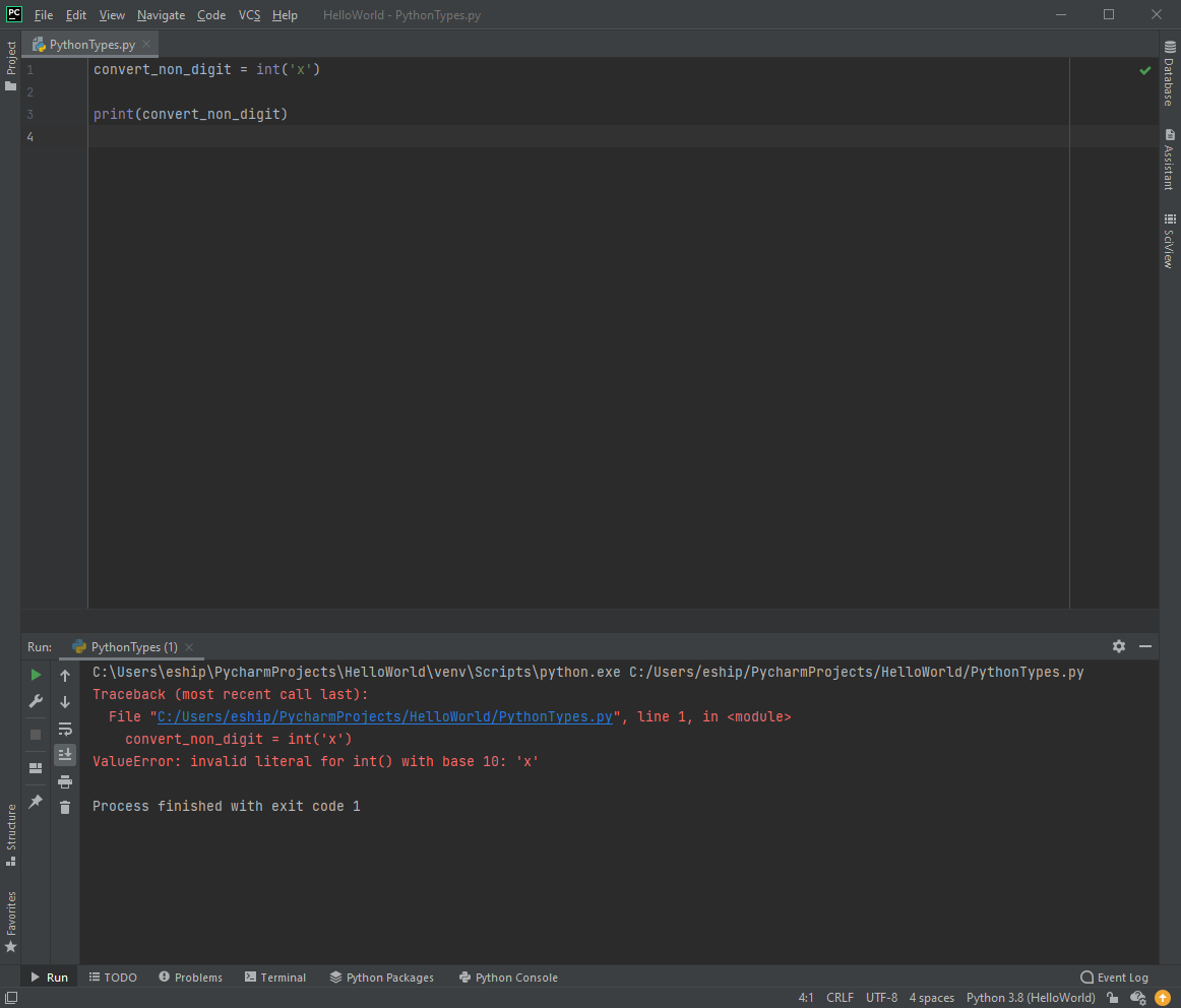 First Principles Python Part 3: Data Types | by Enrico Shippole | Medium