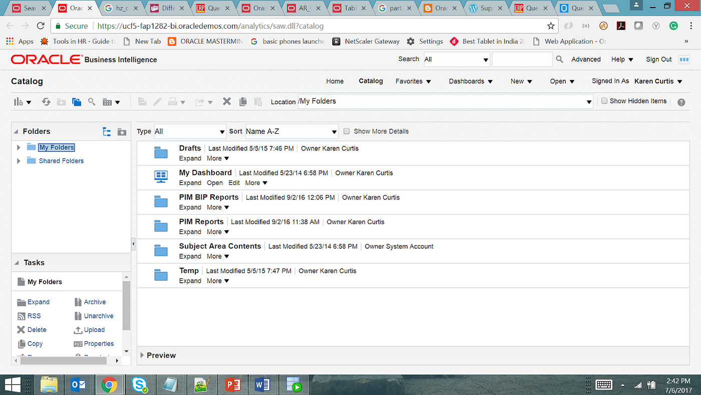How To Create Oracle Cloud Bi Report By Sachin Ingle Medium