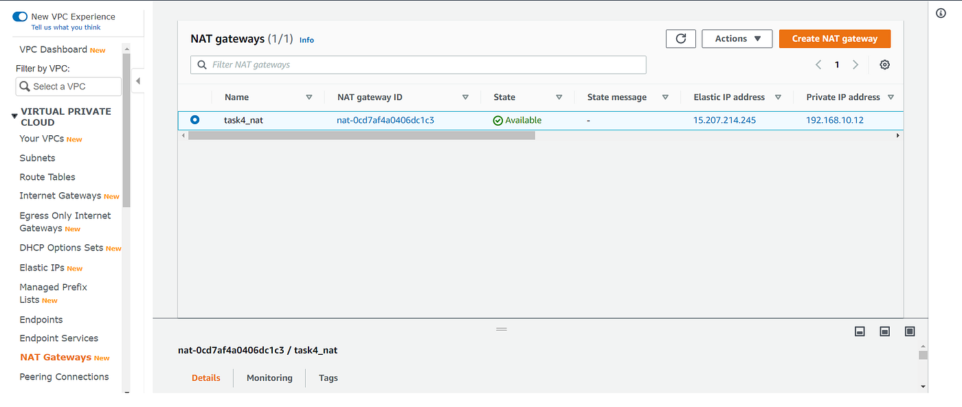 Launch Wordpress On Public Subnet And Mysql On A Private Subnet With Nat Gateway On Aws Using 