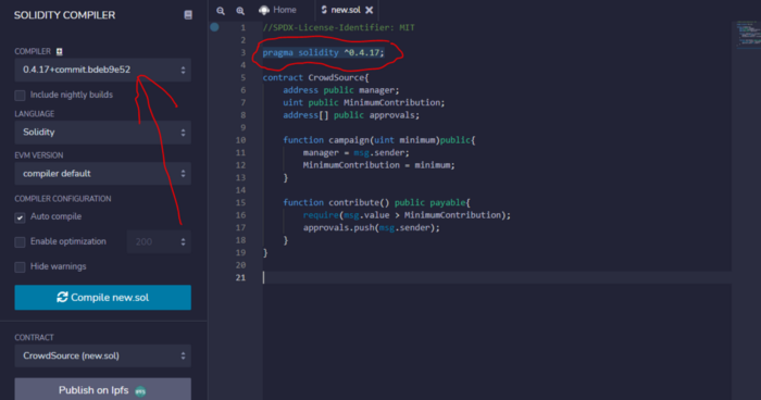 Crowdfunding Smart Contract using Solidity | by Scofield O. Idehen | Coinmonks | May, 2022 | Medium