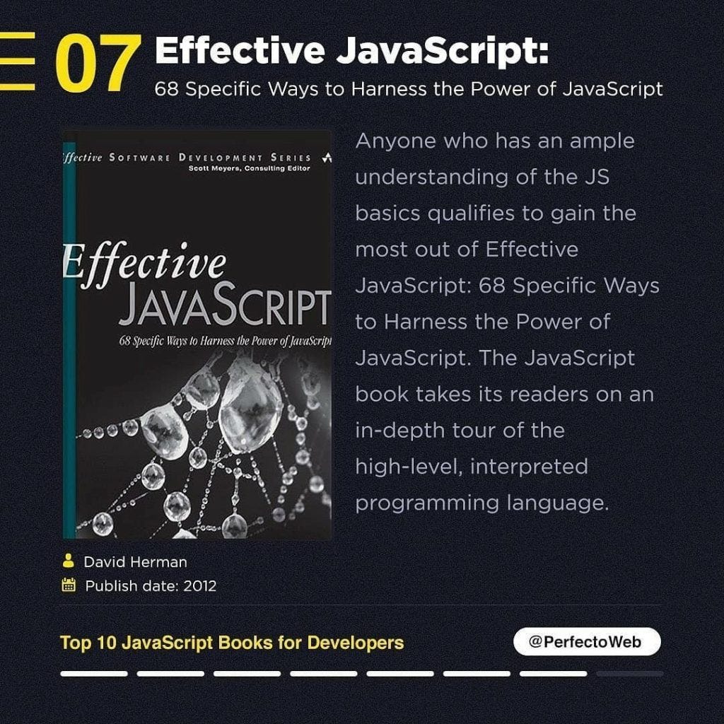 Top 10 JavaScript Books for Developers | by Ruslan Galba | @hellotegra | Medium