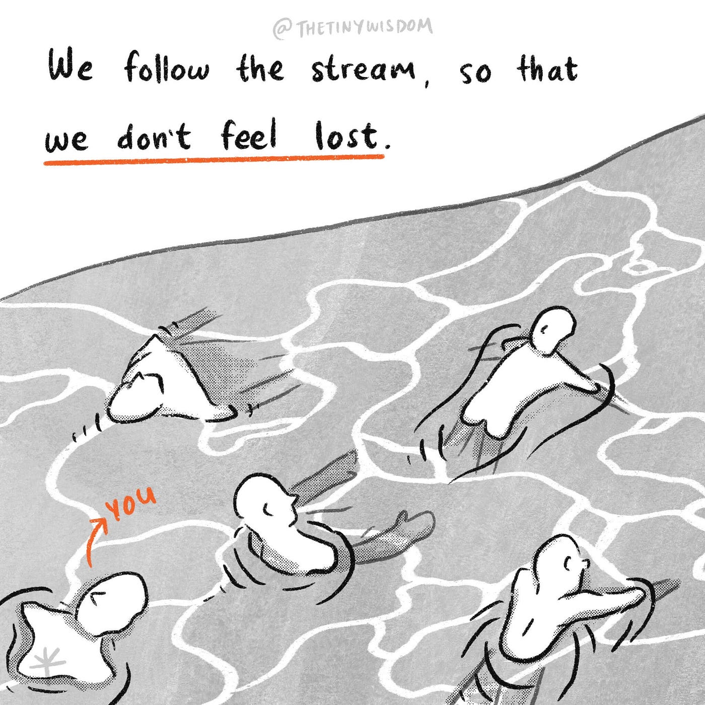 The Stream We Are In. A long walk, an endless stream. | by Briandito ...