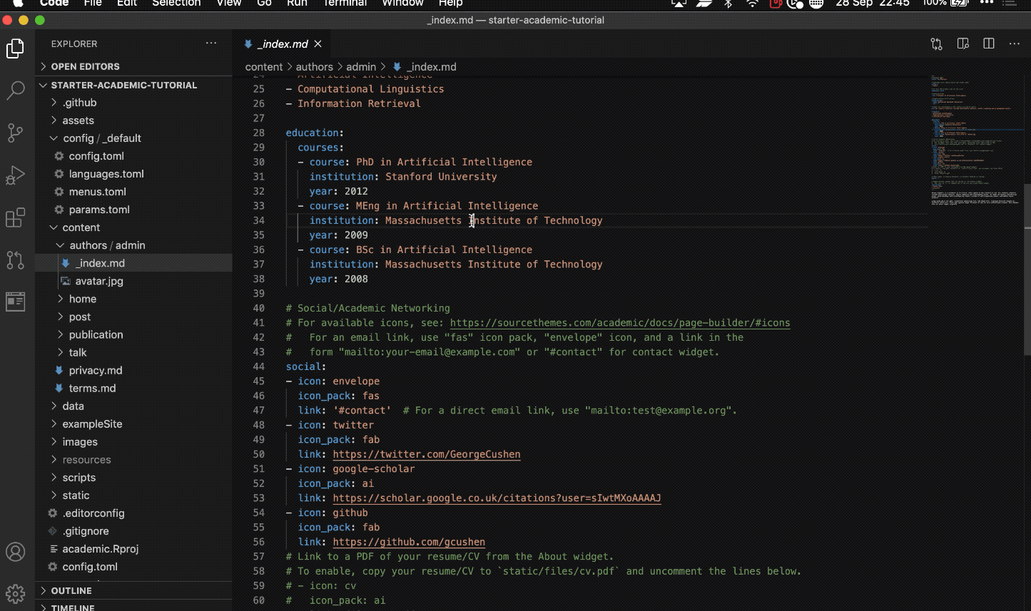 A non-technical guide on making a personal academic website for free ...