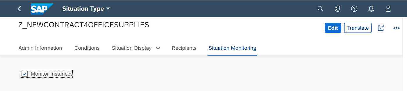Situation Handling: How do I configure situation types? (3/5) | SAP Design