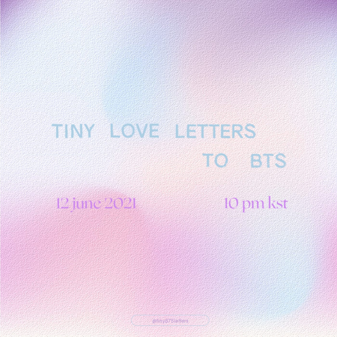 Seven Tiny Love Letters. To BTS | by Fatima (Taffy) A. | withlovefatima ...