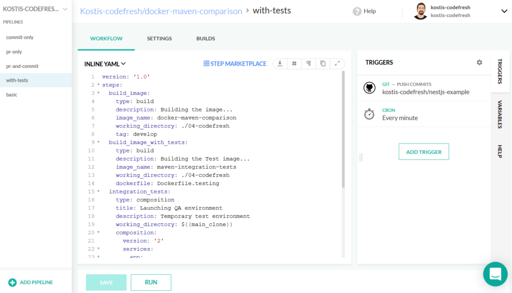 Create Codefresh pipelines with new project grouping, enhanced editor, and ready-to-use ...