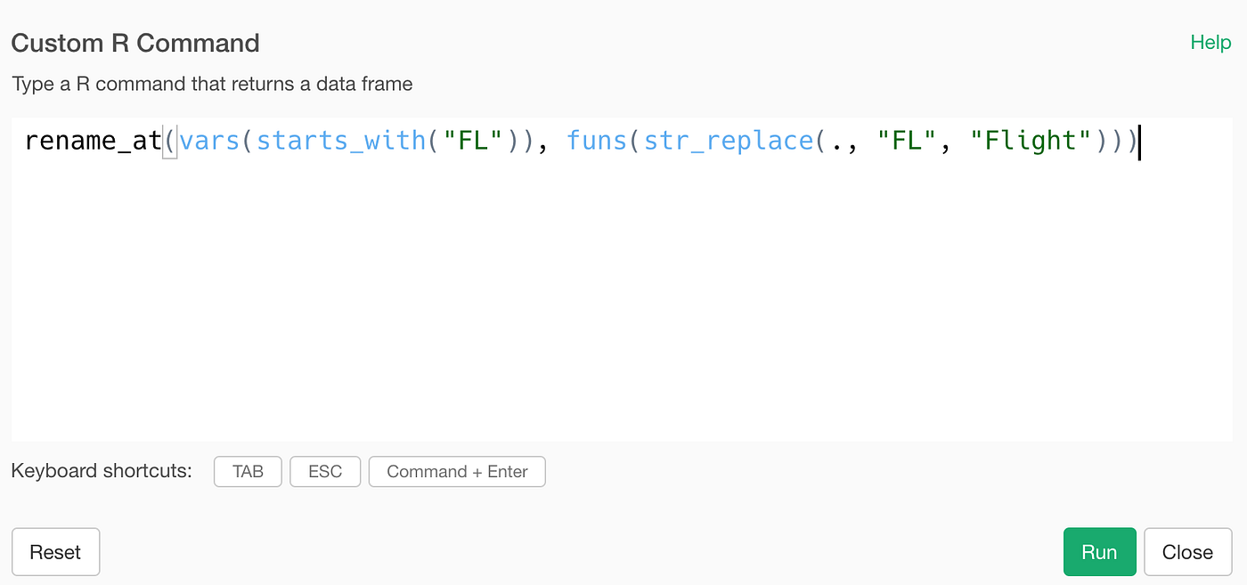 Renaming Column Names for Multiple Columns Together | by Kan Nishida | learn data science