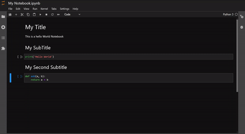 What the Newly Released JupyterLab 3 Has to Offer | by Amal Hasni ...