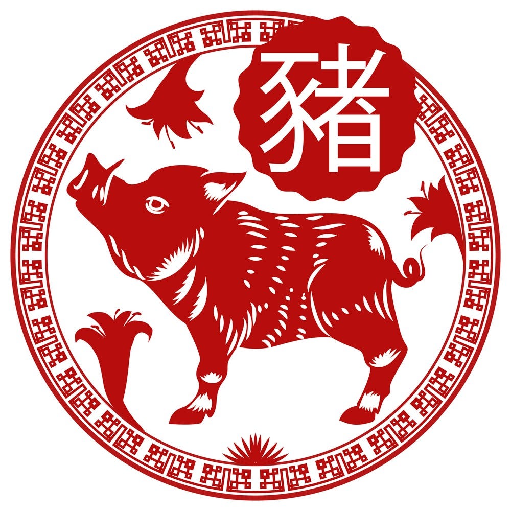 The Year Of The Earth Pig. As the year keeps passing, I keep… | by Hal ...