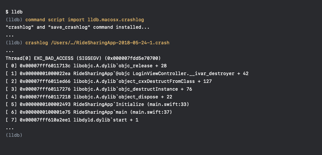 Understanding Crashes and Crash Logs | by Jinha Park | Medium