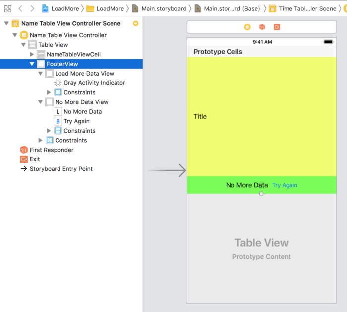 Add Load More Data Function into UITableView | by 초야 | Medium