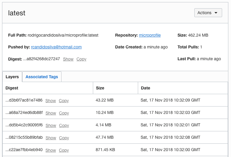 Deploying Your Microprofile App At Oracle Container Native Platform 0034