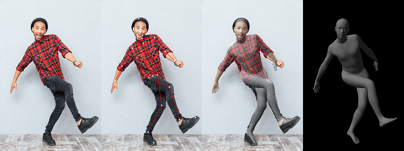 Mosh: How We Used AI to Predict 3D Human Pose & Shape from a Single ...