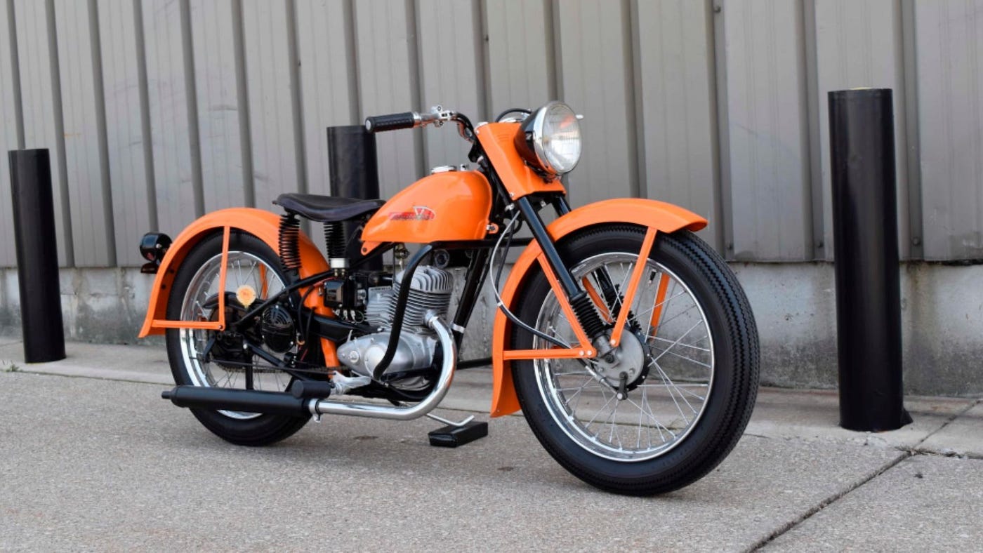 Motorcycle Monday: 1956 Harley-Davidson Hummer | by Sam Maven ...