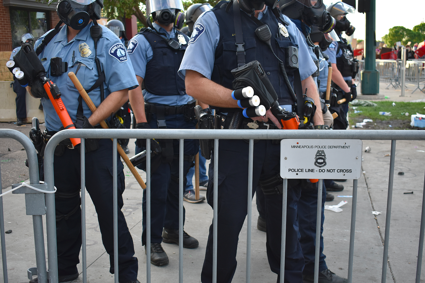 I was present at the Minneapolis 3rd Precinct Police Station When State ...