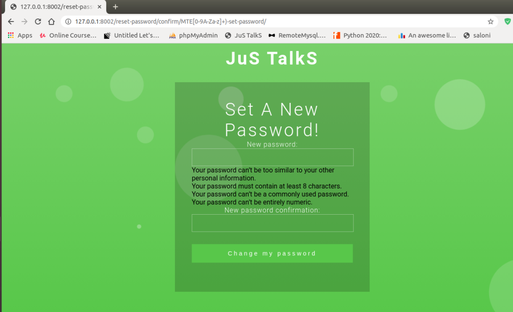 How to Create a Password Reset View | by Saloni Goyal | Medium