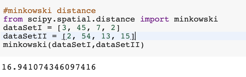 Top 5 Distance Similarity Measures implementation in Machine Learning ...