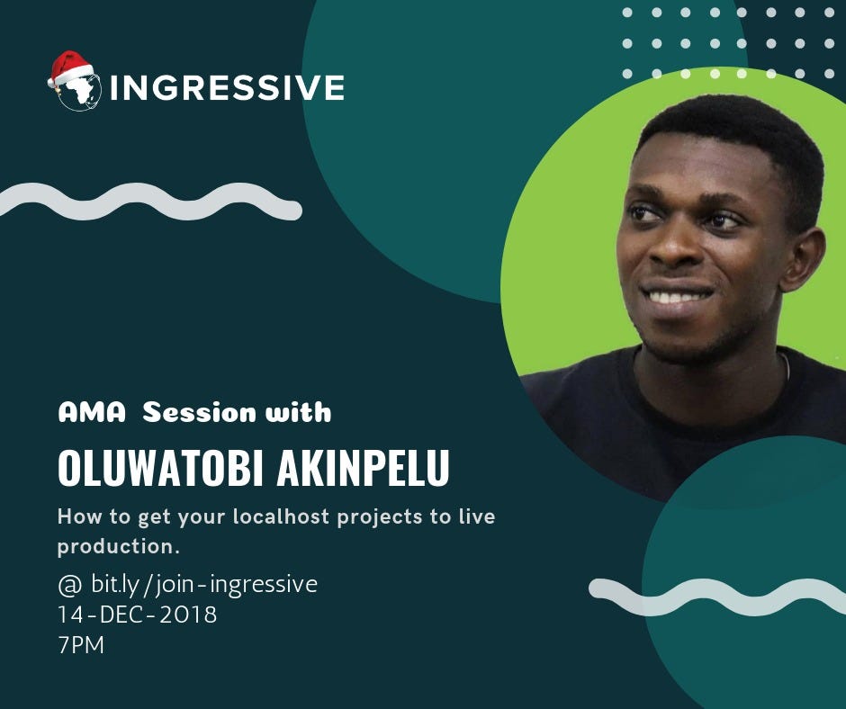 AMA Session with Akinpelu Tobi, Creator of MavenStickers and Gingered | by Ingressive ...