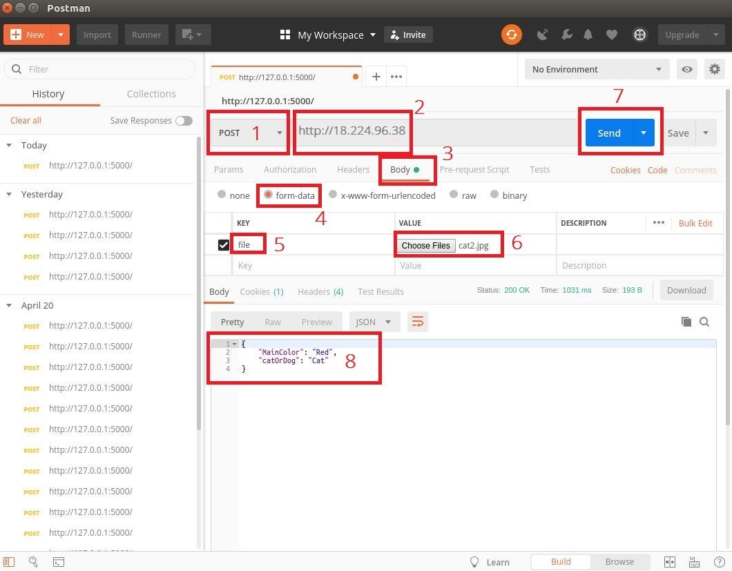 Part II — Deploying a Keras Computer Vision Model to AWS using an AWS EC2 Instance (Web App ...