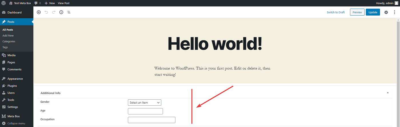 How to Add Icon to Title of Custom Fields Created by Meta Box plugin | by Janessa Tran | Meta ...