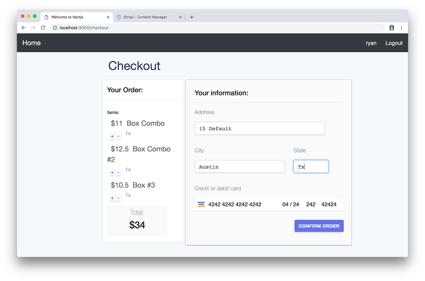🍝 Cooking a Deliveroo clone with Next.js (React), GraphQL, Strapi and Stripe