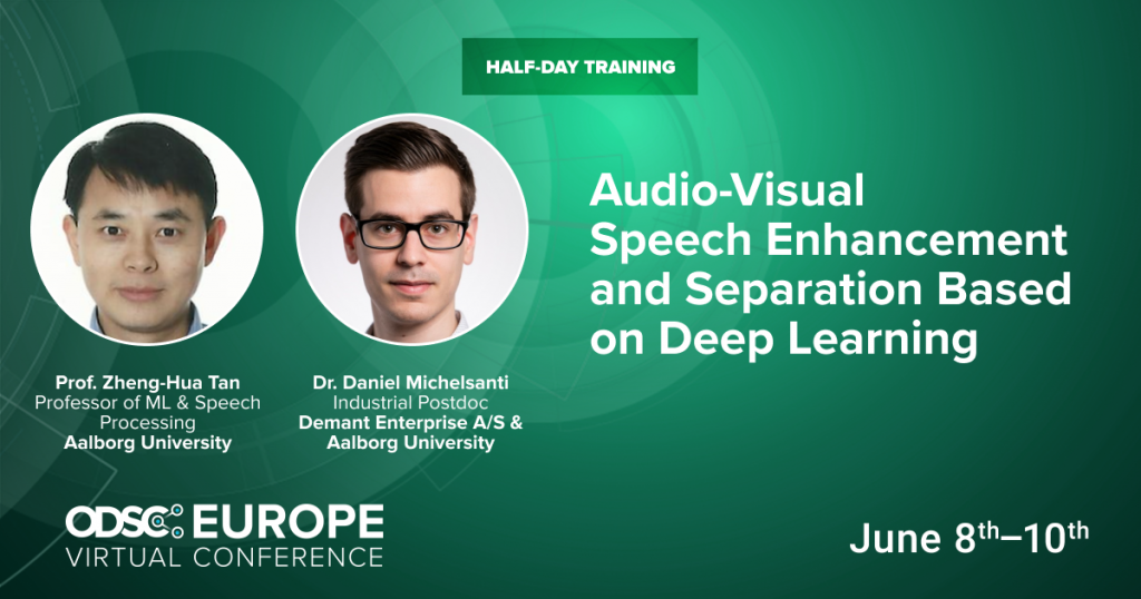 Audio-Visual Speech Enhancement and Separation Based on Deep Learning | by ODSC - Open Data ...