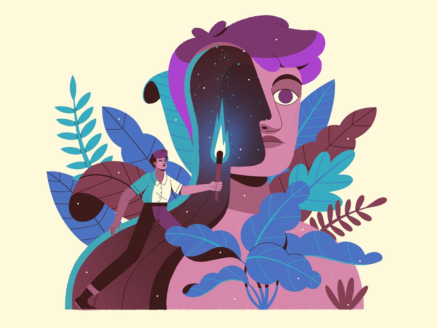 Top 20 Illustrator Design Inspirations | by Riya | UX Planet