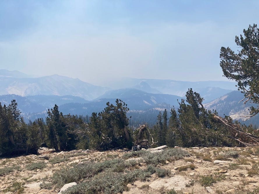 Some Photos of the Wildfire Smoke from Actively Burning Fires in ...