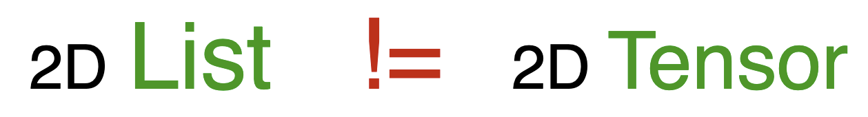 How to Flatten 2D Lists vs. 2D Tensors | HackerNoon