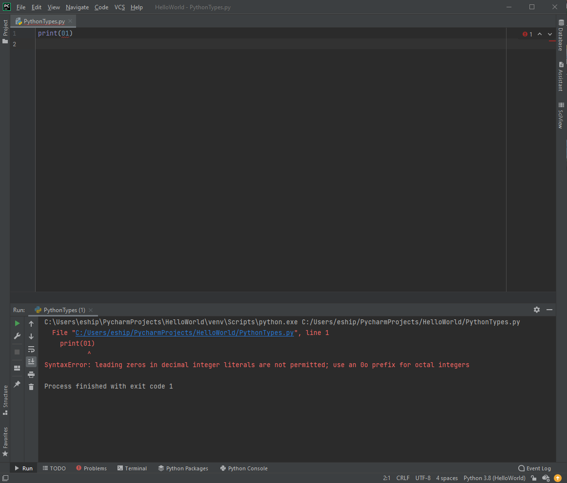 First Principles Python Part 3: Data Types | by Enrico Shippole | Medium