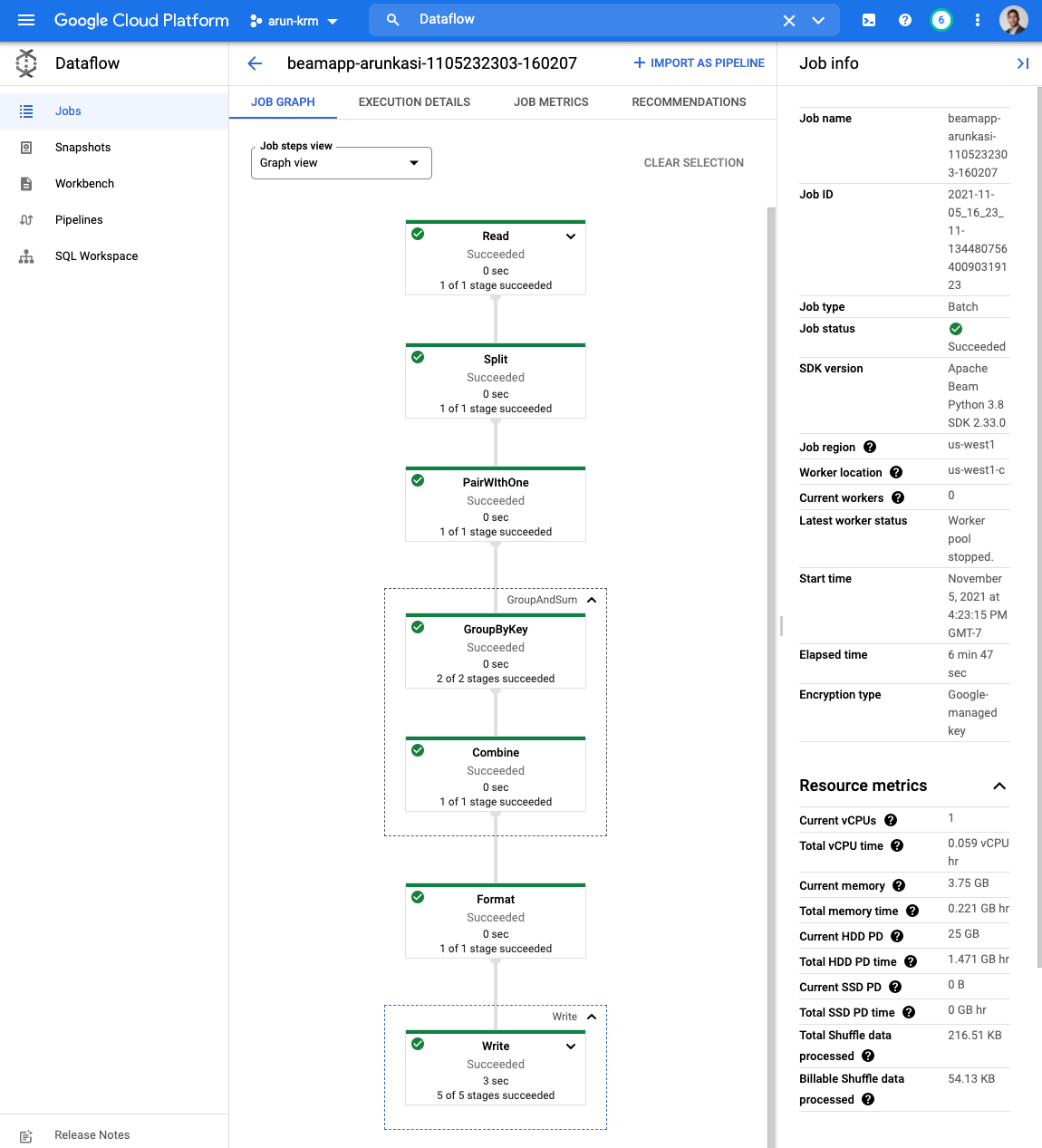 Build data pipeline and handle stream processing with Google Cloud’s Cloud Pub/Sub and Dataflow ...