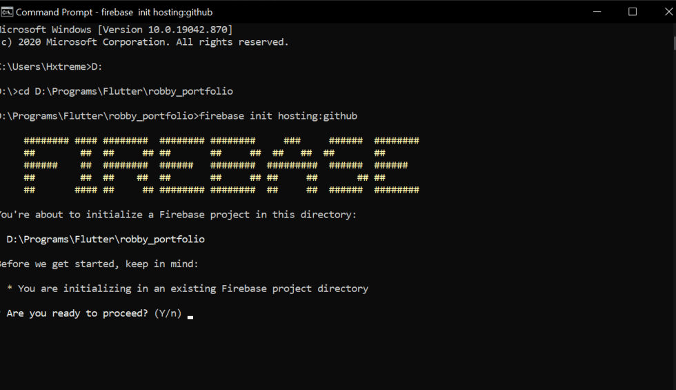 Flutter CI/CD Web host in Firebase using GitHub Action | by Robert Robinson | Medium