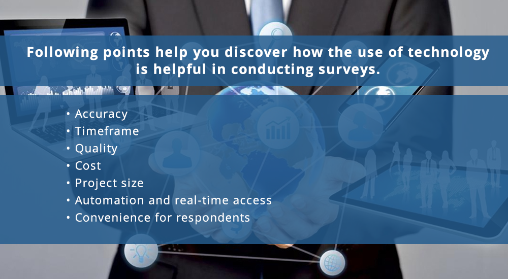 Use Of Technology In Survey. The use of technology has changed the ...