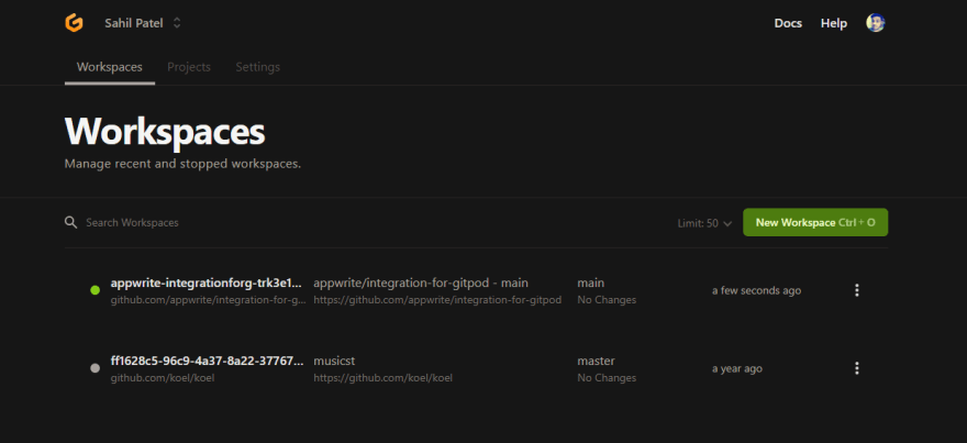 Deploy Appwrite using docker on GitPod & Azure | by Sahil Patel | Medium