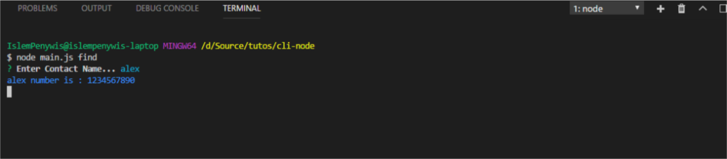 Create A Command Line Interface Cli Using Node Js 02 By Islem