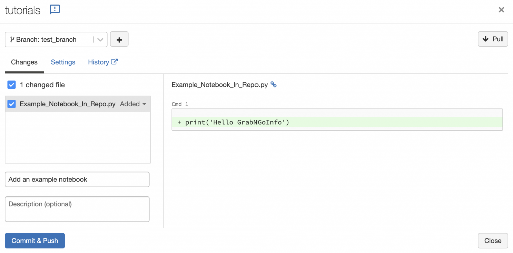 Databricks GitHub Repo Operations | by Amy @GrabNGoInfo | GrabNGoInfo ...