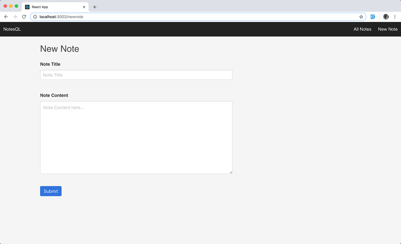 How to Build a Note-Taking App with GraphQL and React — Part 2 of 2 | by Yomi | Bits and Pieces